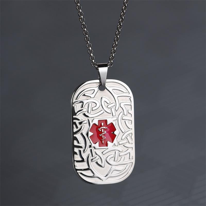 Medical Id Necklace - Etsy