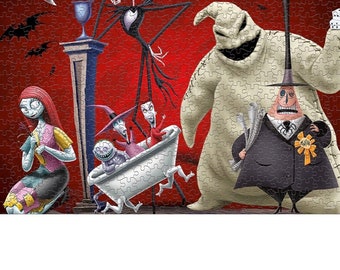 Jack Skellington Puzzle - Etsy