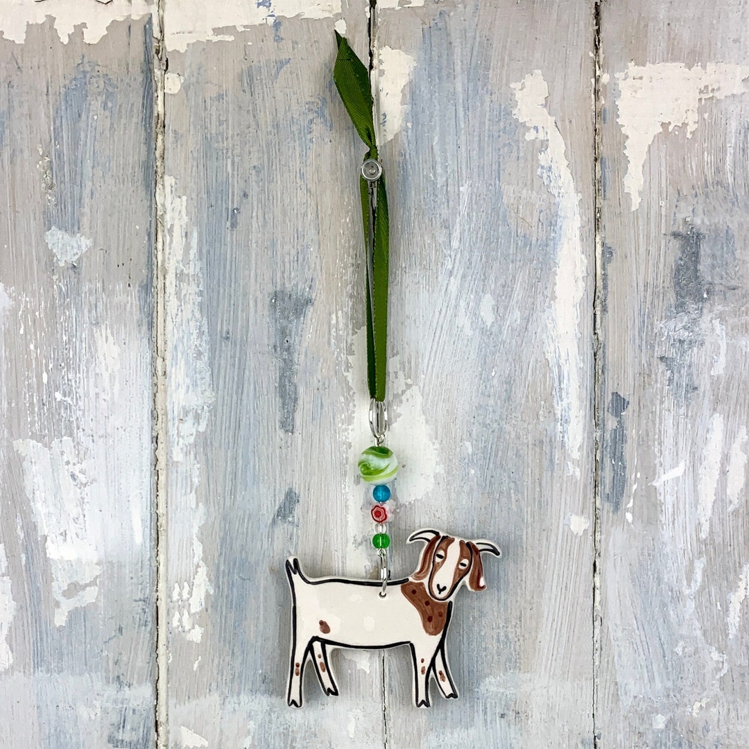 Multi-colour Boer Goat Decoration - Etsy