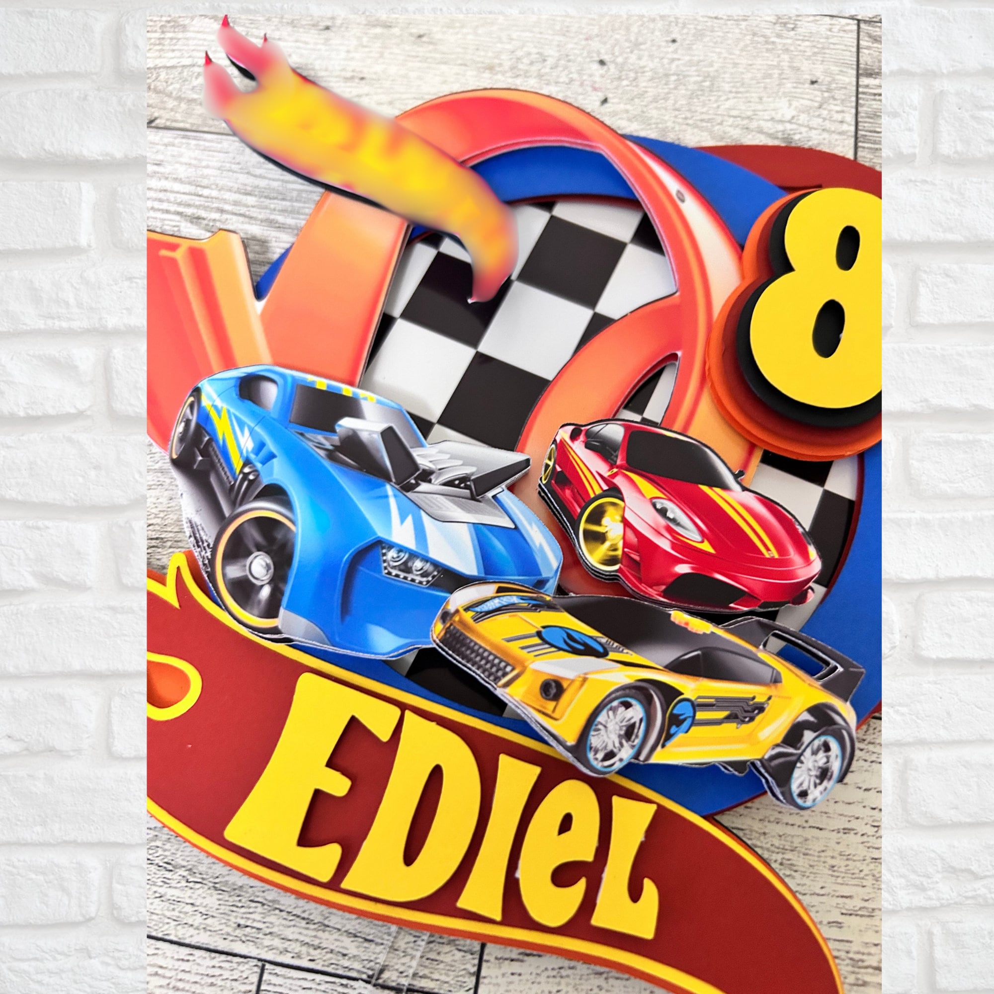 Race Cars Custom Cake Topper Racing - Etsy