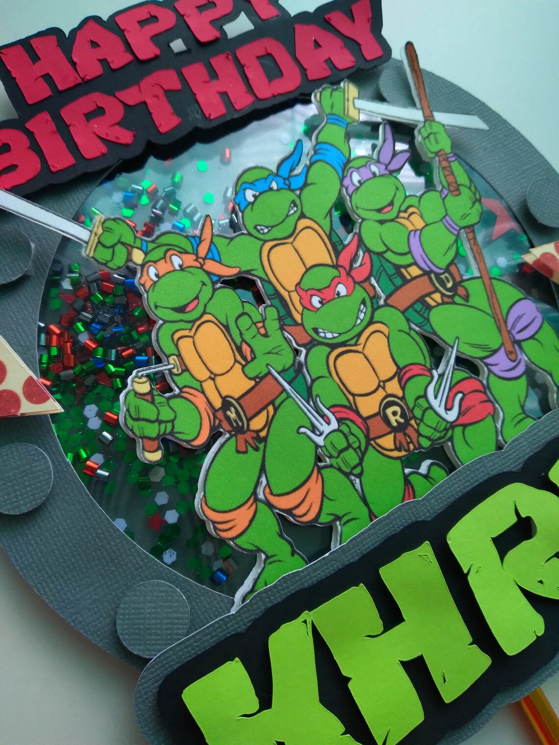 Ninja Turtles Cake Topper | Etsy