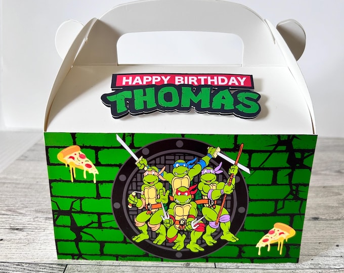TMNT GABLE BOXES - Etsy