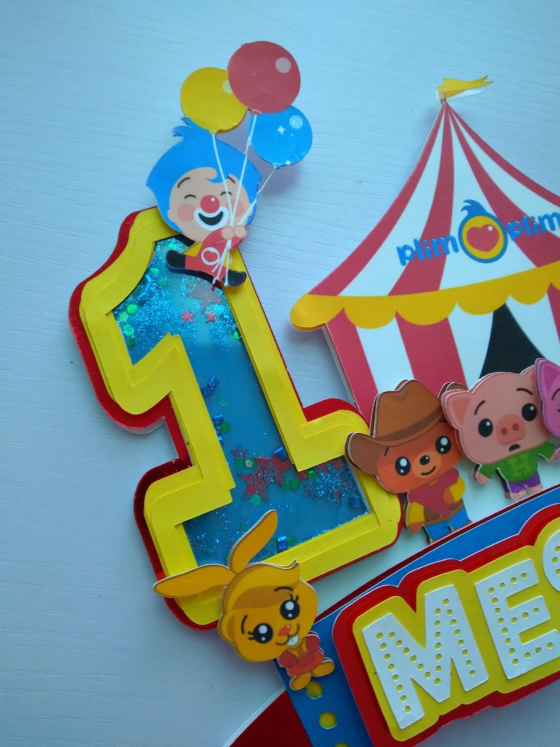 Plim Plim Cake Topper - Etsy