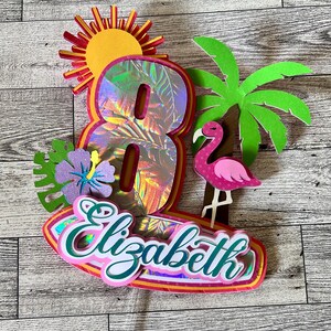 Summer Cake Topper - Etsy