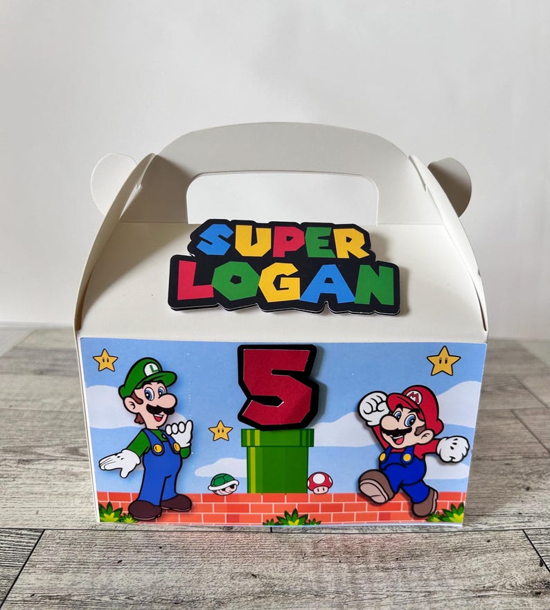 Mario Candy Boxes - Etsy
