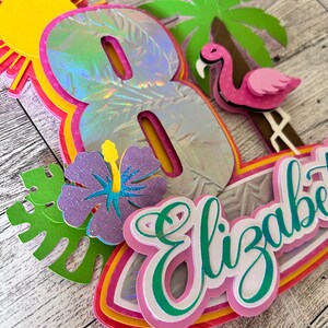 Summer Cake Topper - Etsy