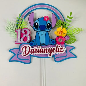 Stitch Cake Topper - Etsy