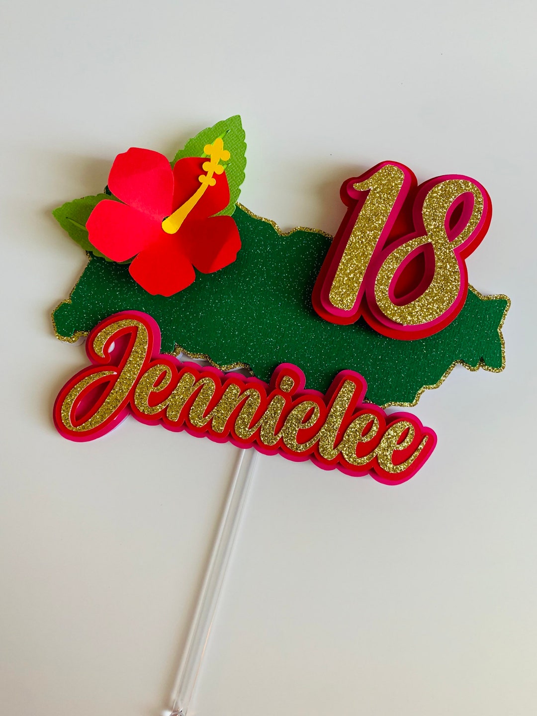 Topper De Pastel De Puerto Rico - Etsy