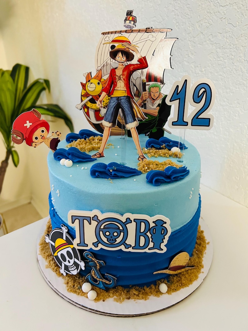 One Piece Cake Topper - Etsy