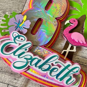 Summer Cake Topper - Etsy