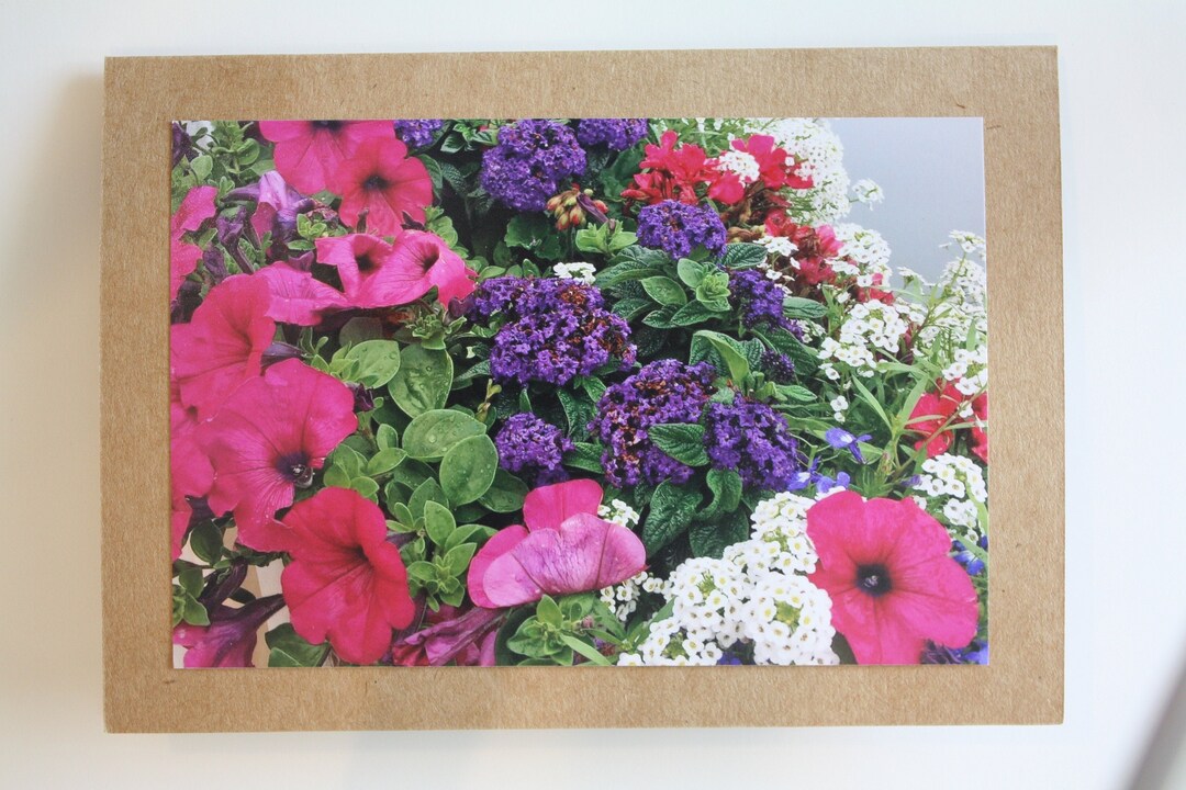 Sending Virtual Flowers - Funny Sympathy 5x7 Card - Etsy