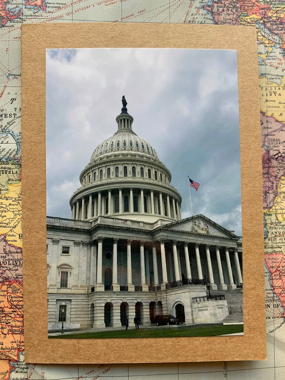 US Capitol Building - Washington DC - Blank 5x7 Card - Etsy