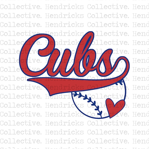 Chicago Cubs Svg - Etsy