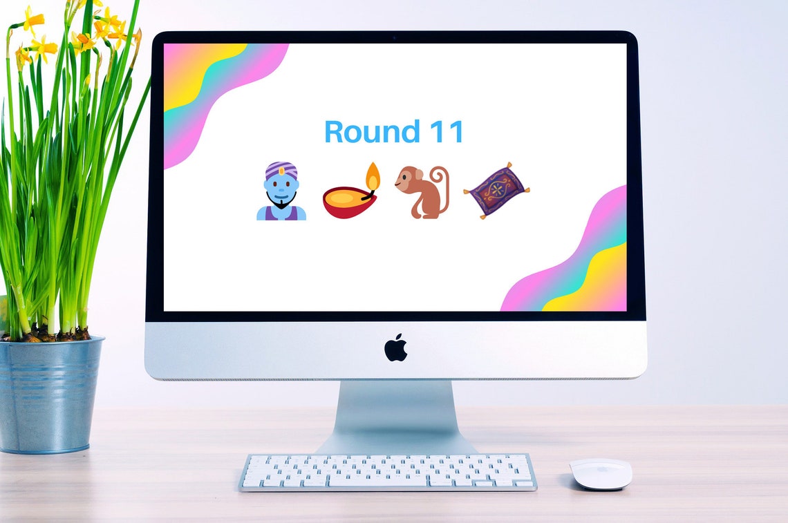 Kids Emoji Movie Pictionary Zoom Games Zoom Pictionary - Etsy Canada