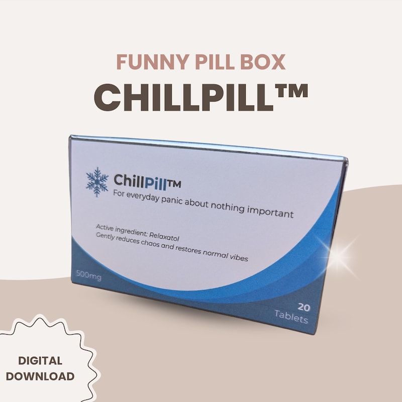 Funny Gag Medicine Box - Etsy