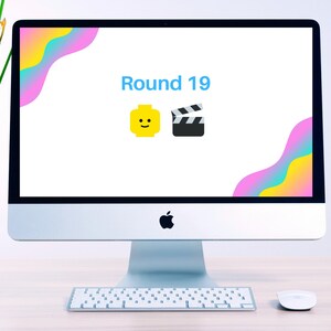 Kids Emoji Movie Pictionary Zoom Games Zoom Pictionary - Etsy Canada