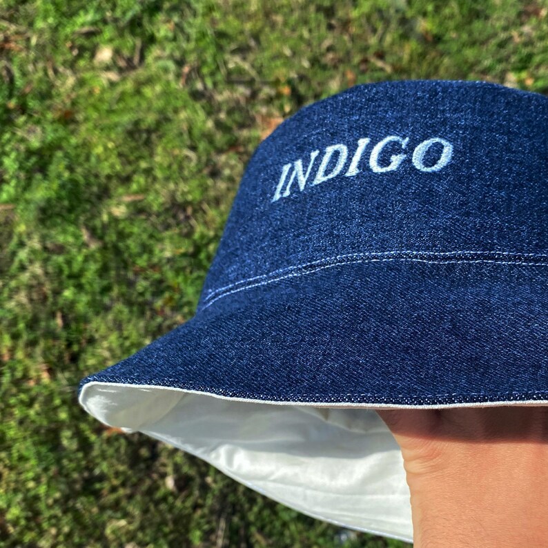 RM Indigo Bucket Hat BTS Merch Kim Namjoon - Etsy
