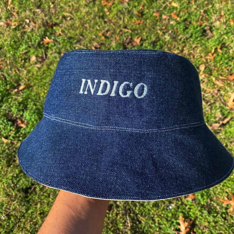 RM Indigo Bucket Hat BTS Merch Kim Namjoon - Etsy