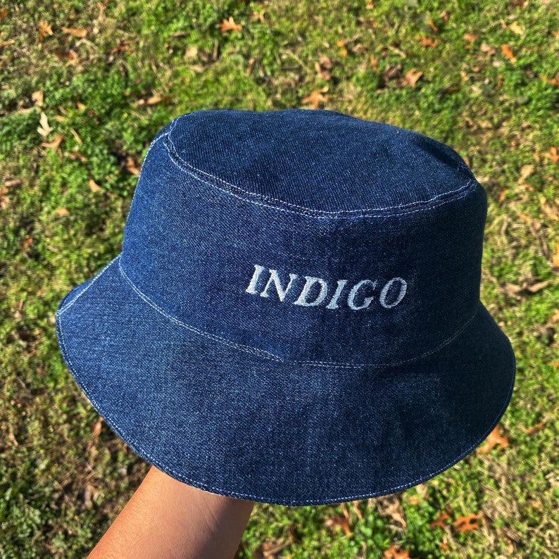 RM Indigo Bucket Hat BTS Merch Kim Namjoon - Etsy