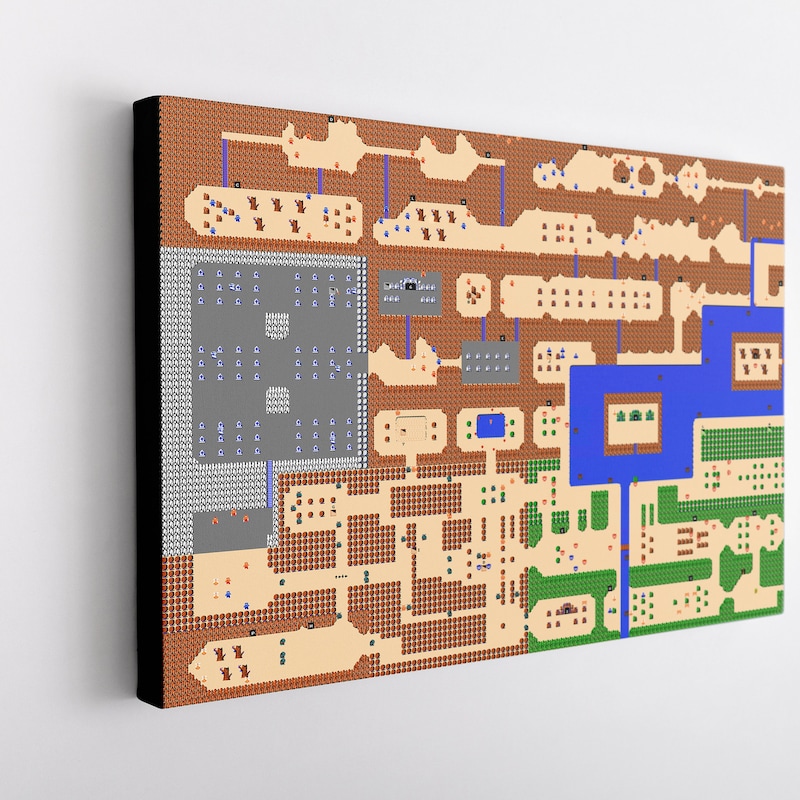 Zelda Map - Etsy