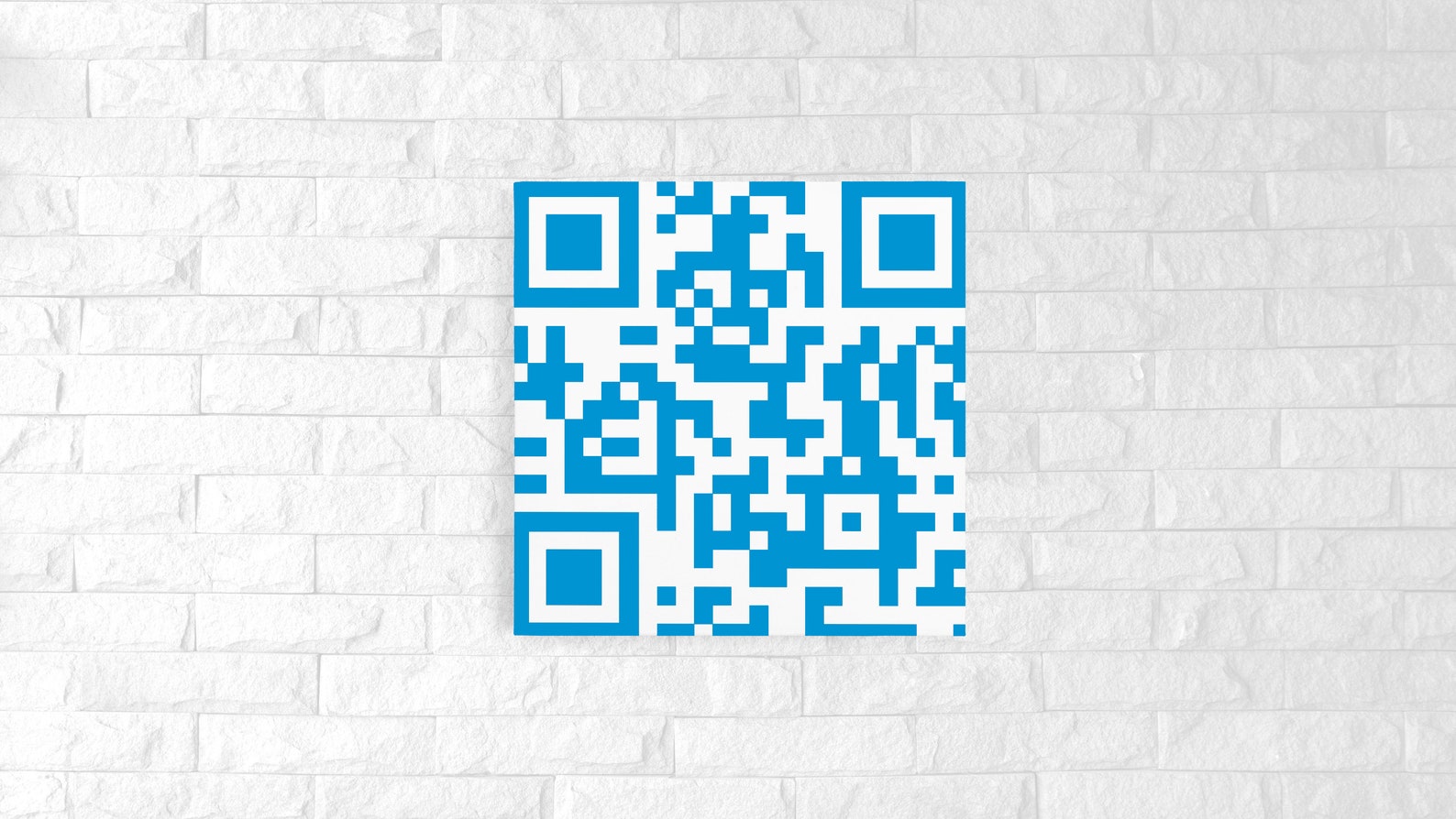 Custom QR Code Canvas QR Code Sign Scannable Sign - Etsy