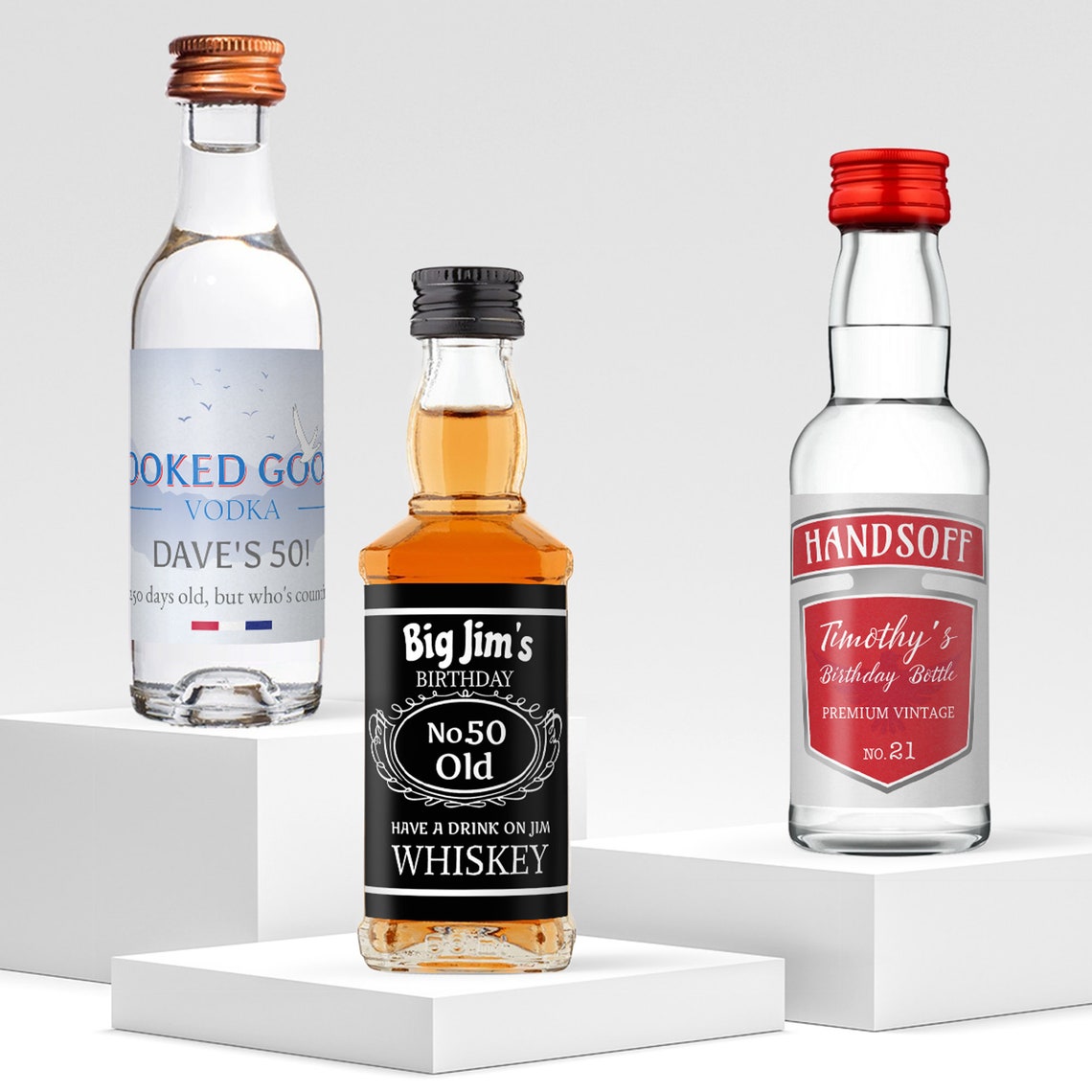 Goose Vodka Mini Liquor Label | Birthday Mini Liquor Label for Man ...