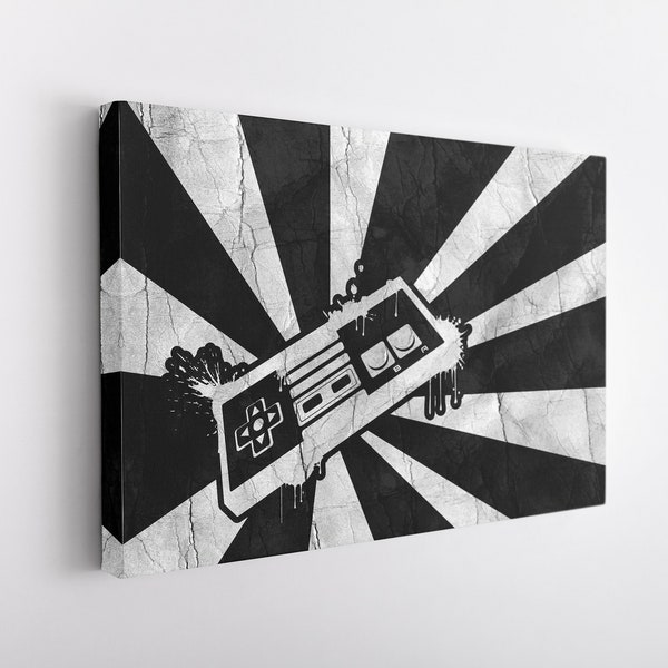 Gaming Graffiti Wall Art - Etsy