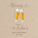 Brews Before I Do's Wedding Beer Label | Couples' Shower Beer Label ...