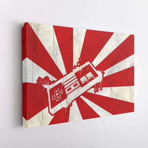 Video Game Canvas Set Gamer Decor Gaming Large Quote Wall - Etsy