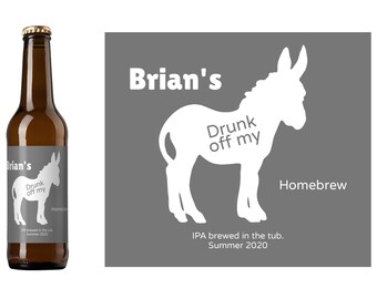 Trump 2024 Make America Great Beer Label Presidential Election November ...