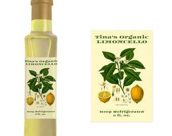 Cherry Liqueur | Liqueur Drink Labels | Labels for Cherry Drinks | Make ...