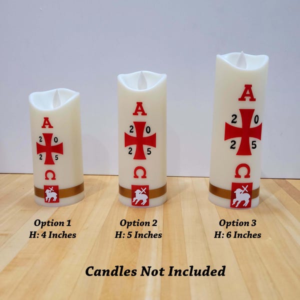 2026 Paschal Candle - Etsy