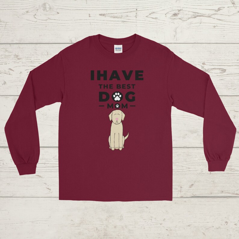 Yellow Lab Shirt, I Have the Best Dog Mom Shirt, Yellow Lab, Yellow Lab ...