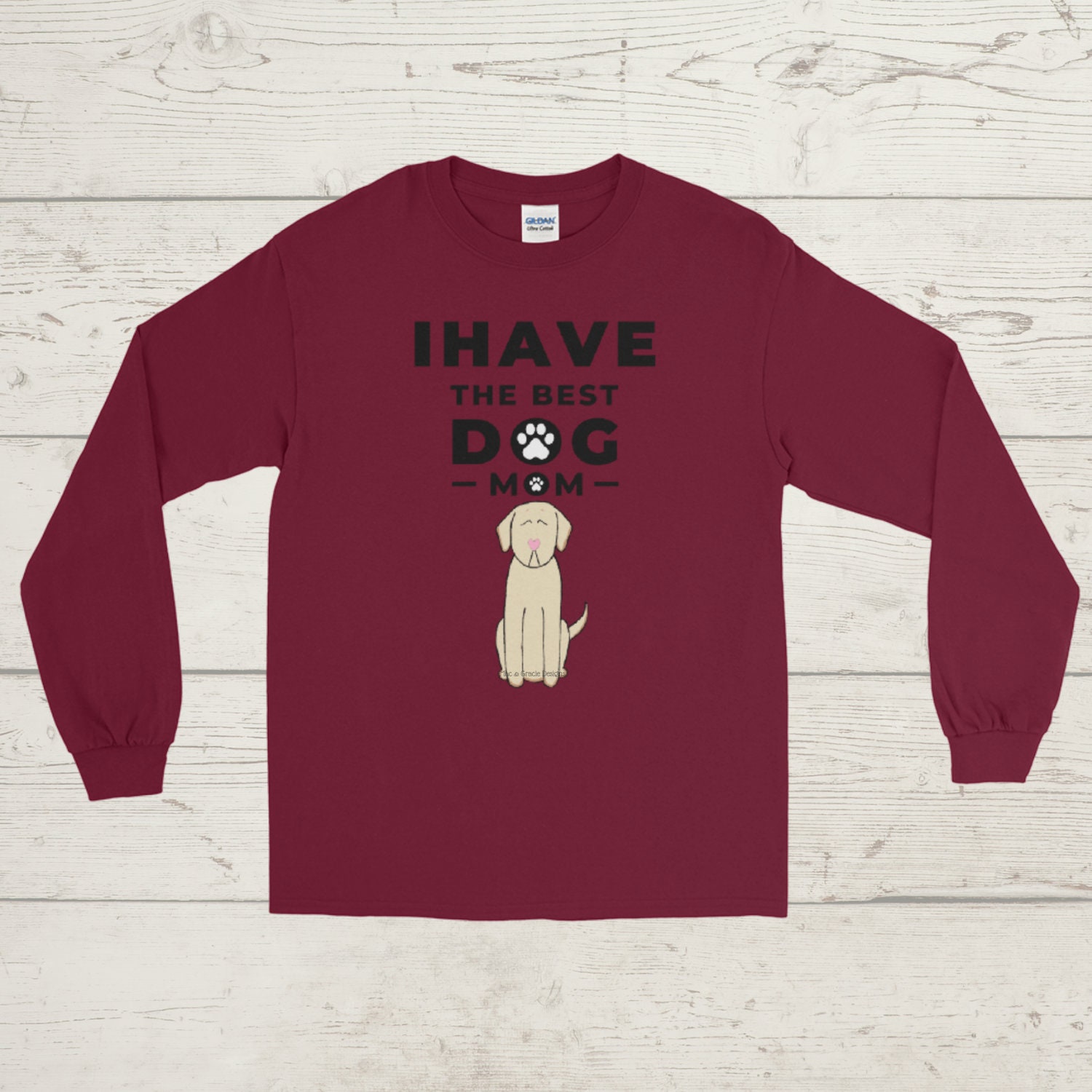 Yellow Lab Shirt, I Have the Best Dog Mom Shirt, Yellow Lab, Yellow Lab ...