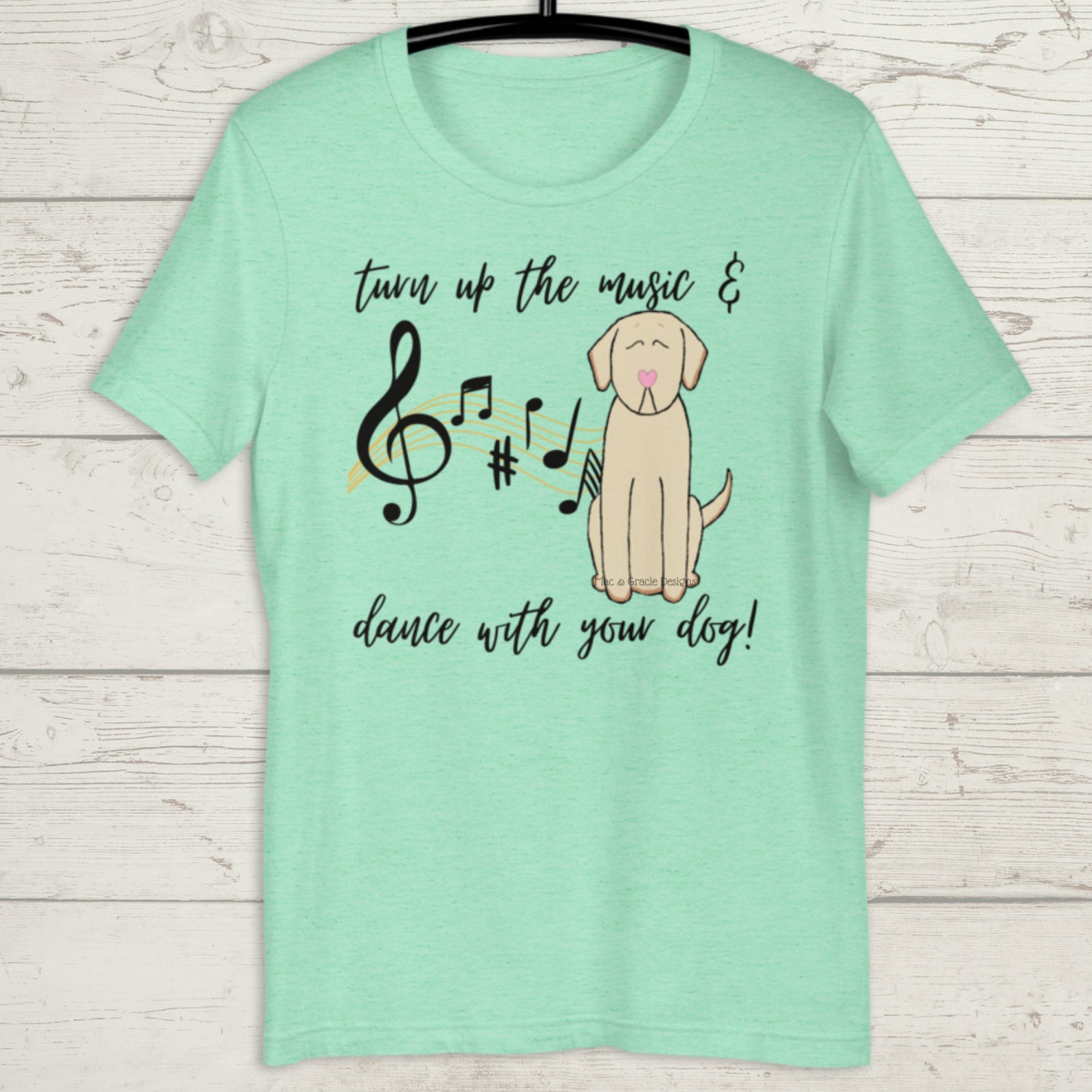 Yellow Lab Shirt, Dance With Your Dog Shirt, Yellow Lab, Labrador, Dog ...