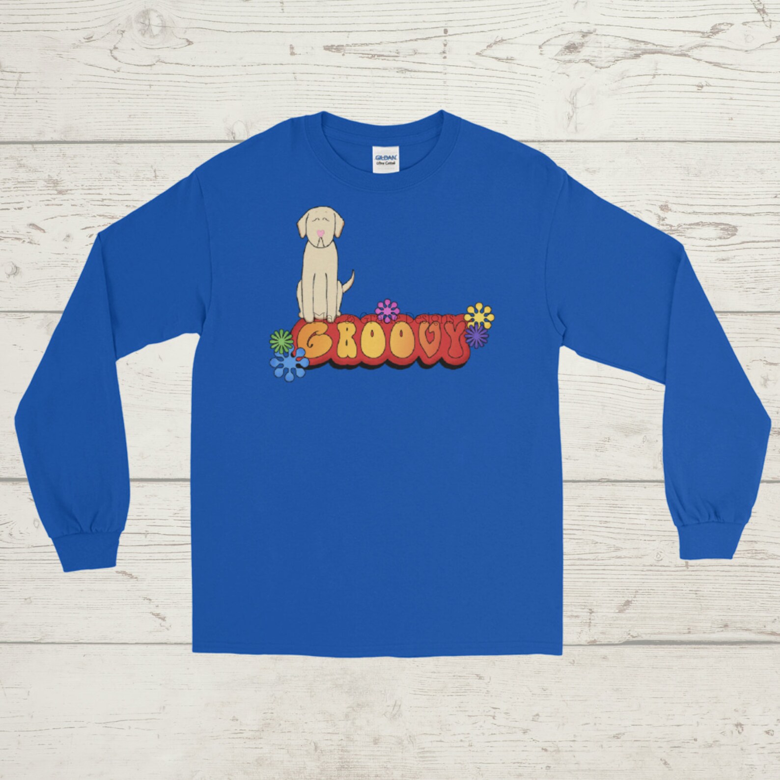 Yellow Lab Groovy Shirt Yellow Lab Shirt Dog Shirts for - Etsy