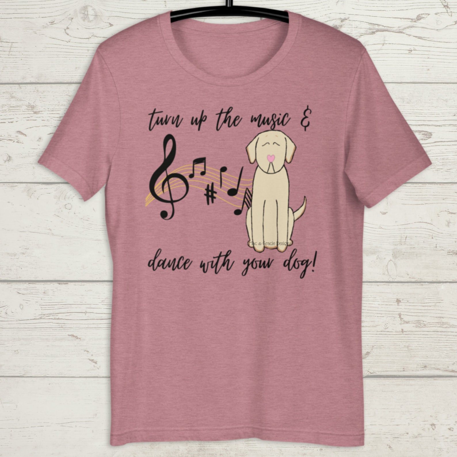 Yellow Lab Shirt, Dance With Your Dog Shirt, Yellow Lab, Labrador, Dog ...