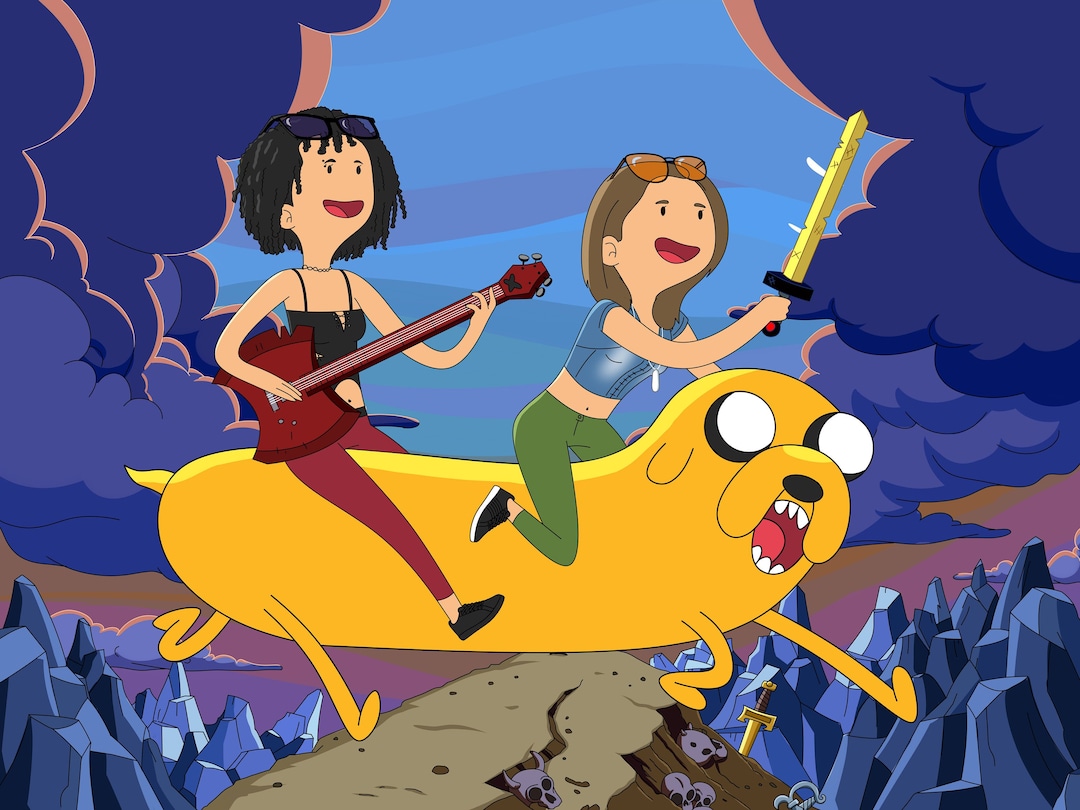 SALE!!! Adventure Time Custom Portrait Prints, Adventure Time Gift for ...