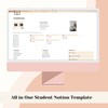 All in One Student Notion Template for College, College Planner ...