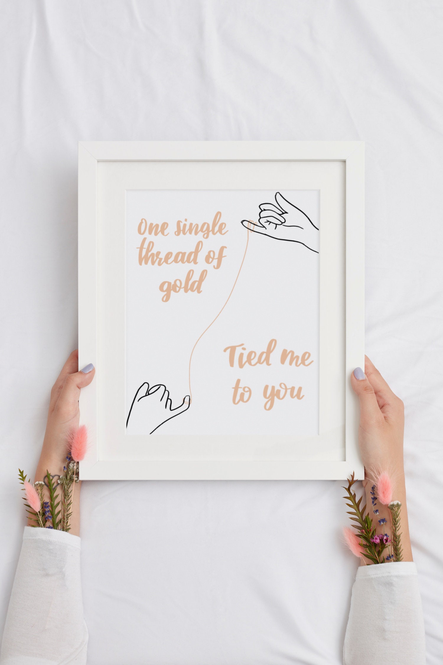 Invisible String Taylor Swift Folklore Digital Art Print Etsy