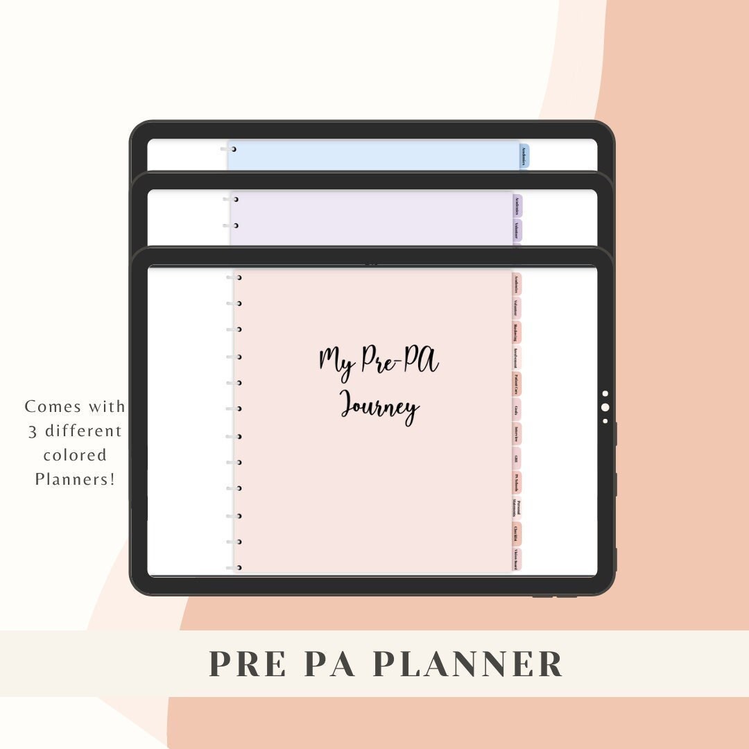 Pre-pa Guide Journey Planner Digital College Planner Volunteer Gift ...
