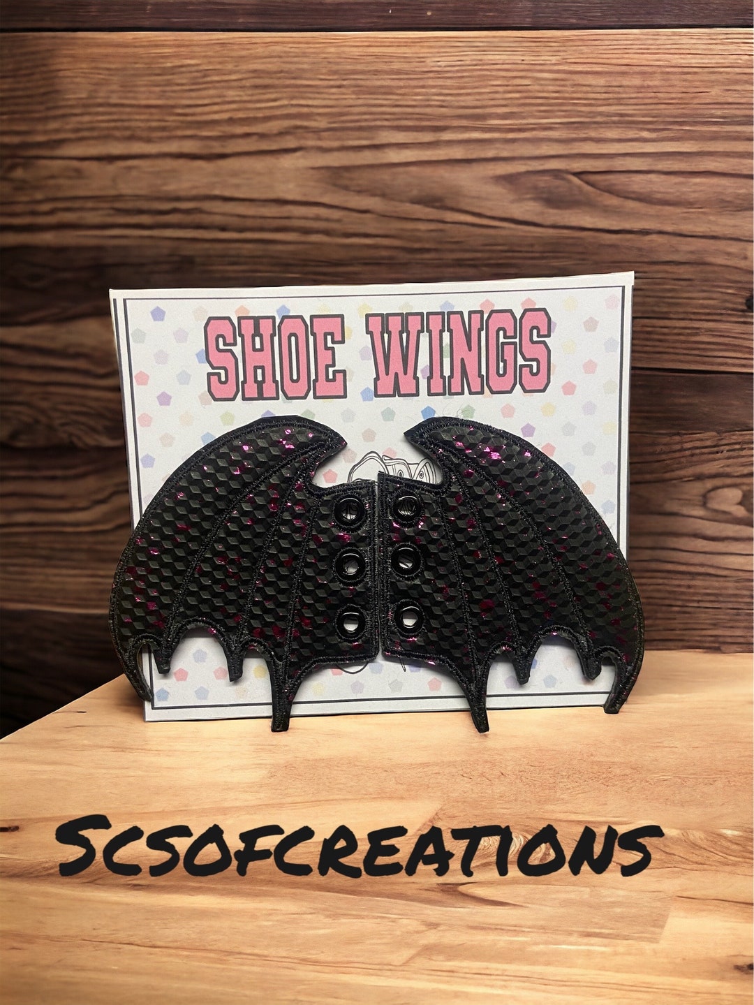 Vampire Bat Shoe Wings: Halloween Costume Accessory - Etsy