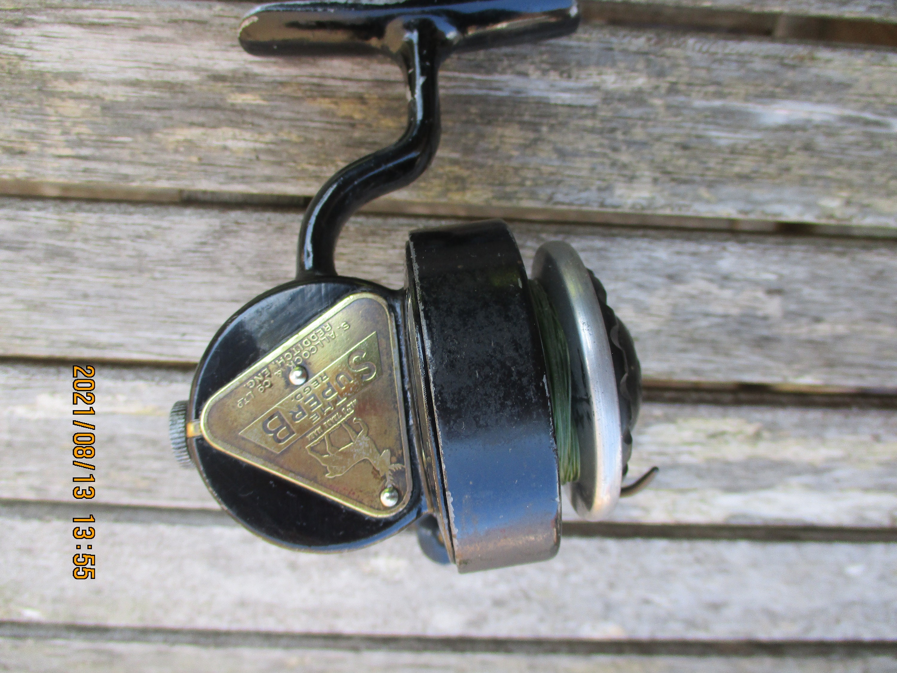 A Vintage Allcocks Superb Threadline Reel - Etsy UK