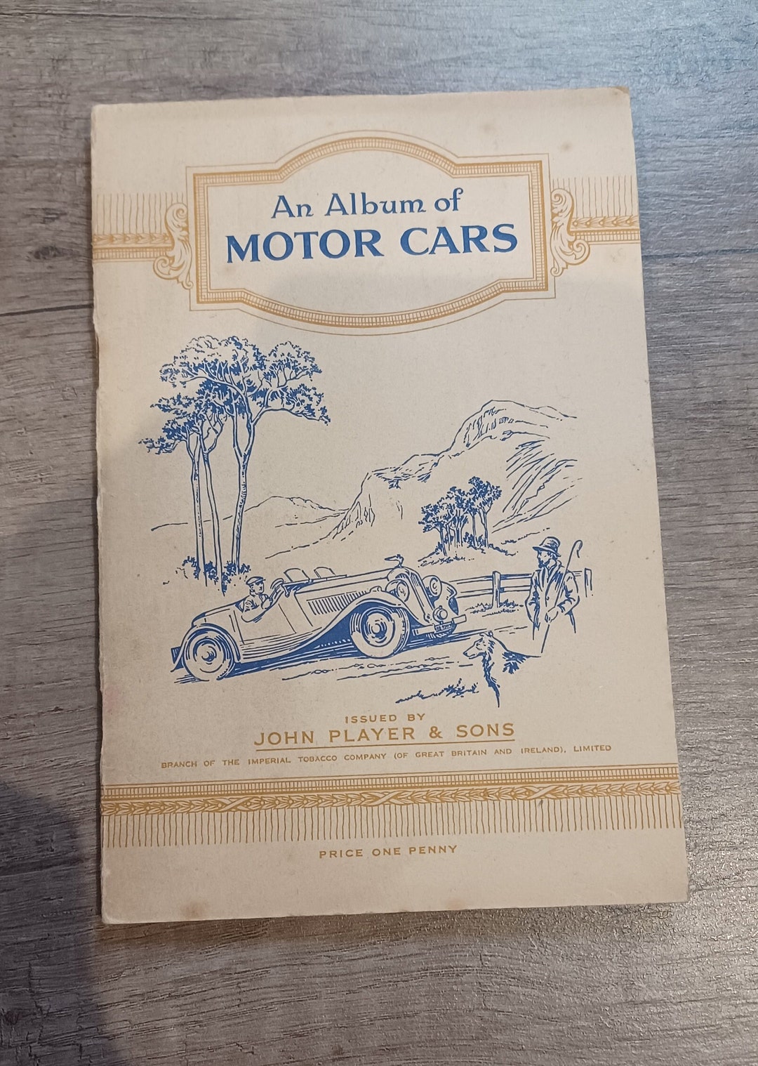 An Album of Motor Cars by John Player & Sons 1936 - Etsy