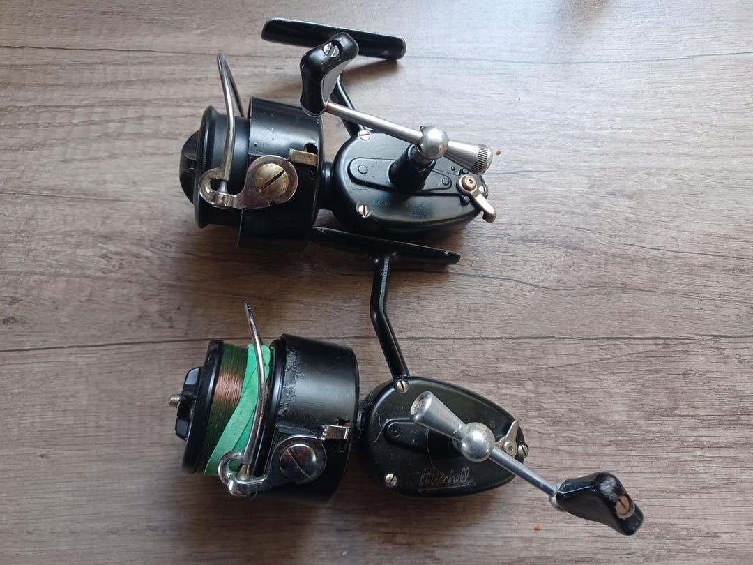 Two Vintage Mitchell 300 Spinning Reels From 1960s to 1970s Good ...