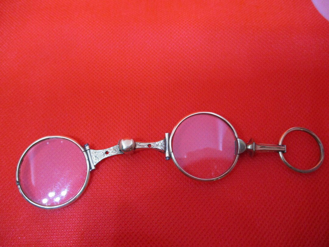 An Antique Pair of Lorgnettes Gold Plated - Etsy