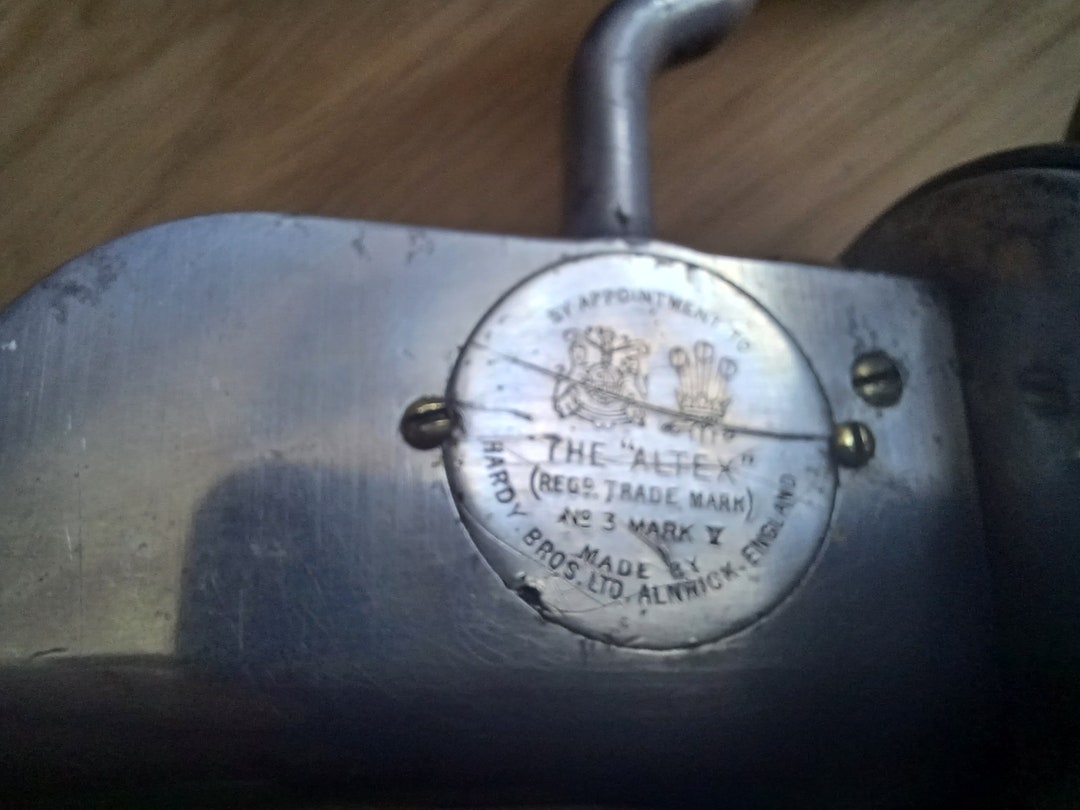 A Vintage Hardy Altex Number 3 Mk 5 Spinning Reel With Optional Anti ...