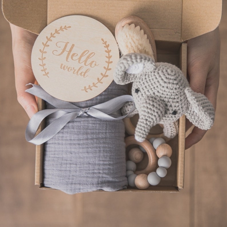 Baby Bathing Toy Set Baby Shower Gift Handcrafted Animal-themed Baby ...