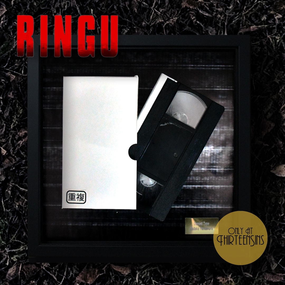 Ringu Movie Framed Recreation Cursed VHS Tape (sadako Version) - Etsy