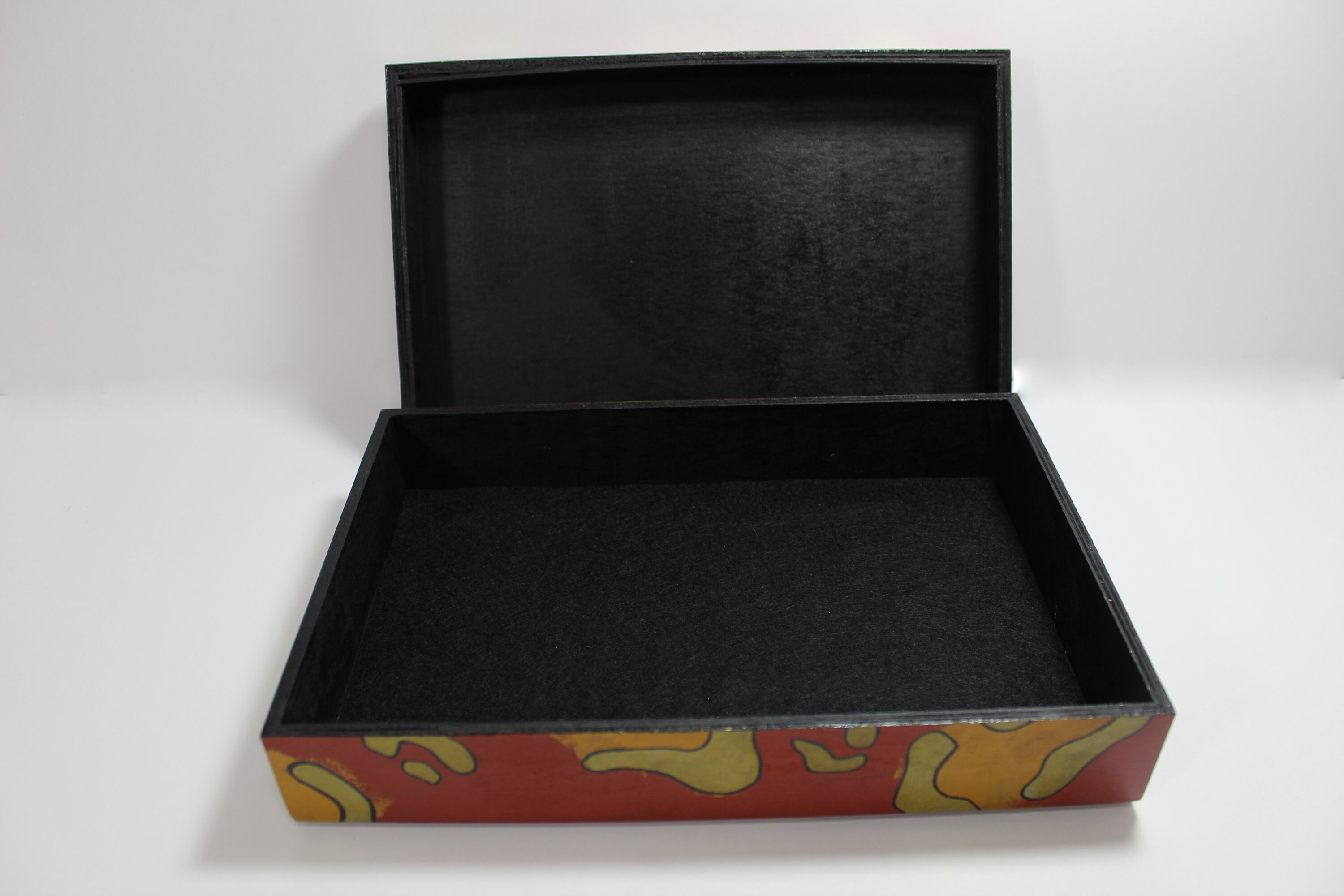 Hand Painted Leopard Print Box - Etsy